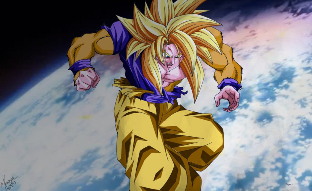 Imagenes de dragon ball z goku fase 4