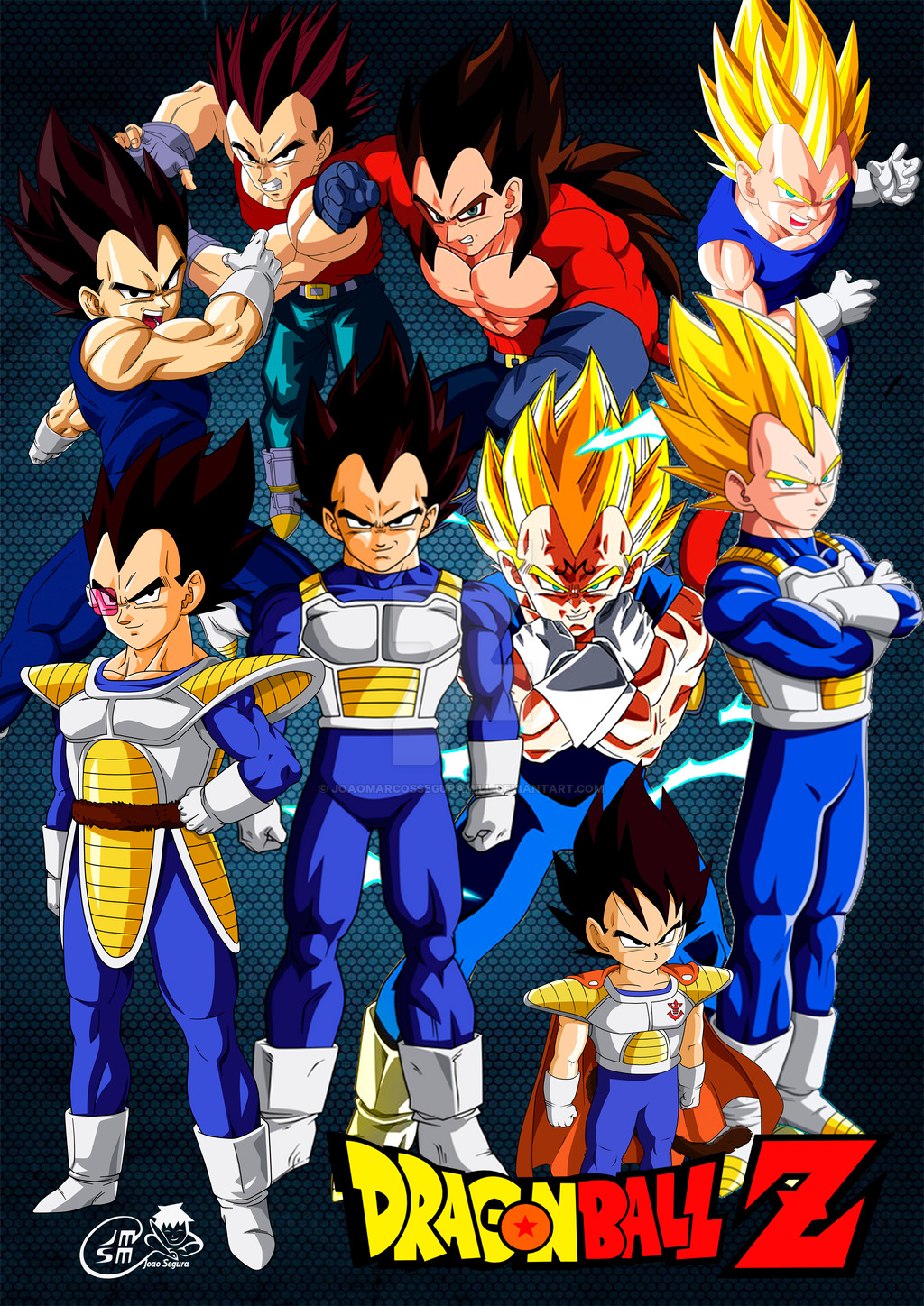 las mejores imagenes de goku y vegeta y sus fases