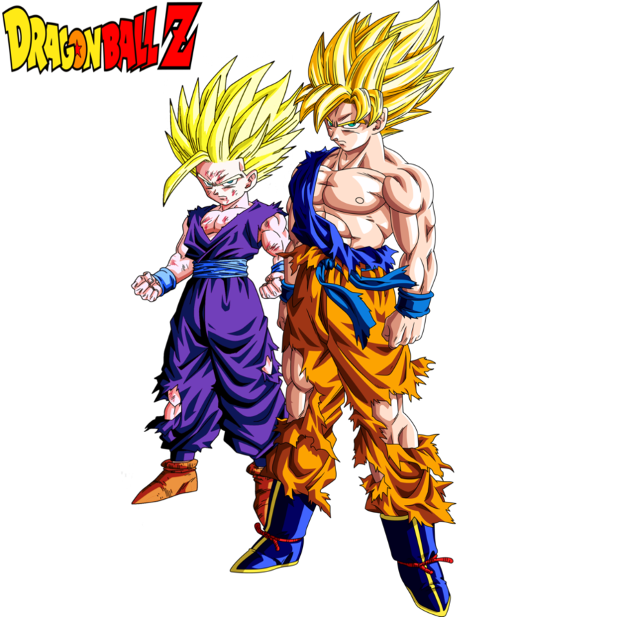 Goku y gohan
