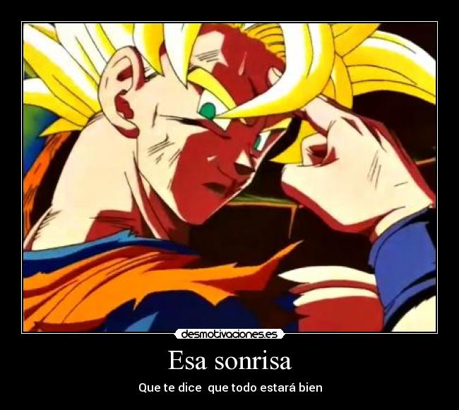 Goku con frases