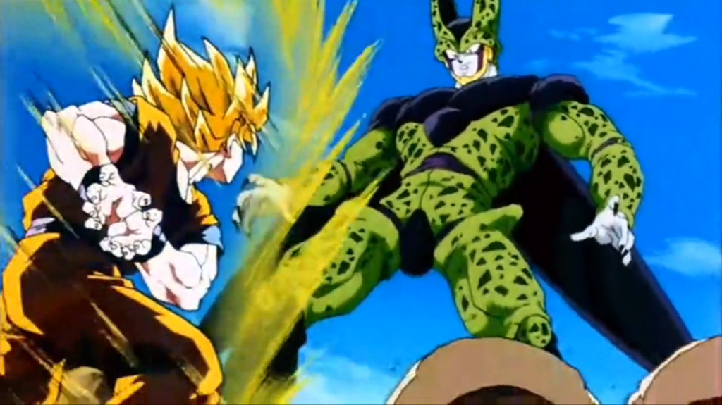 Goku vs Cell