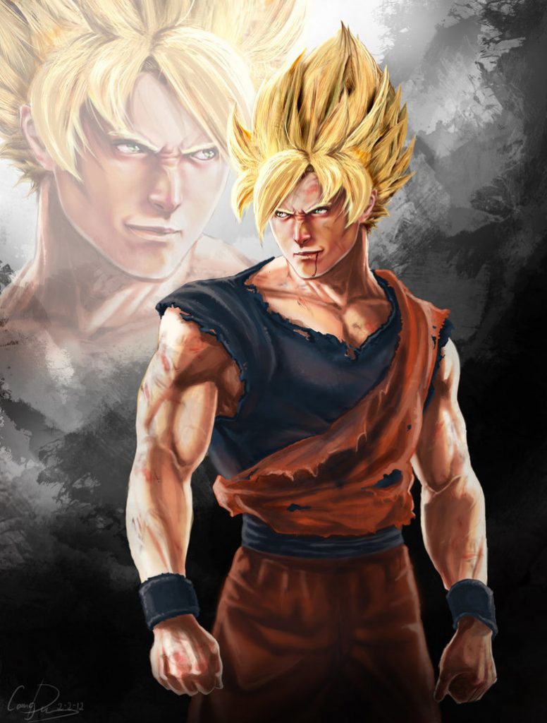 Goku humano