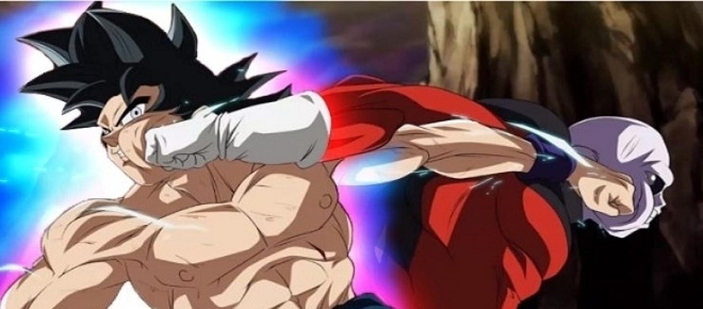 Goku golpeado