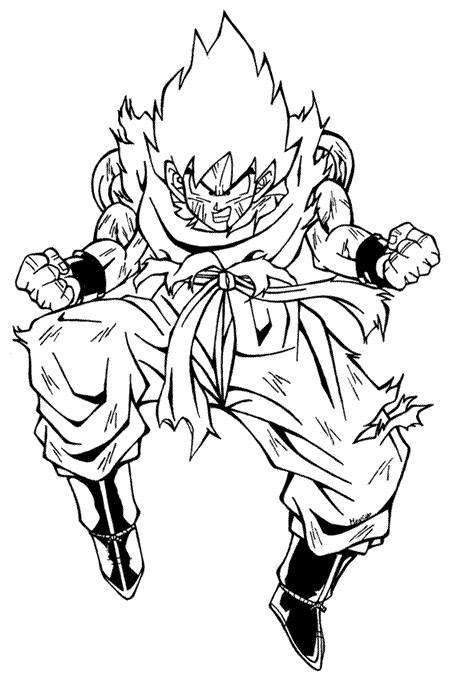 Goku sin color