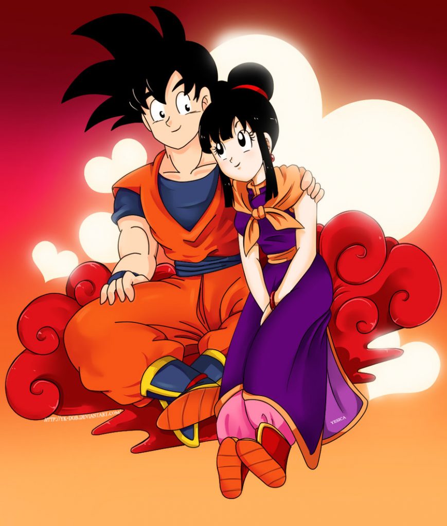 Goku enamorado