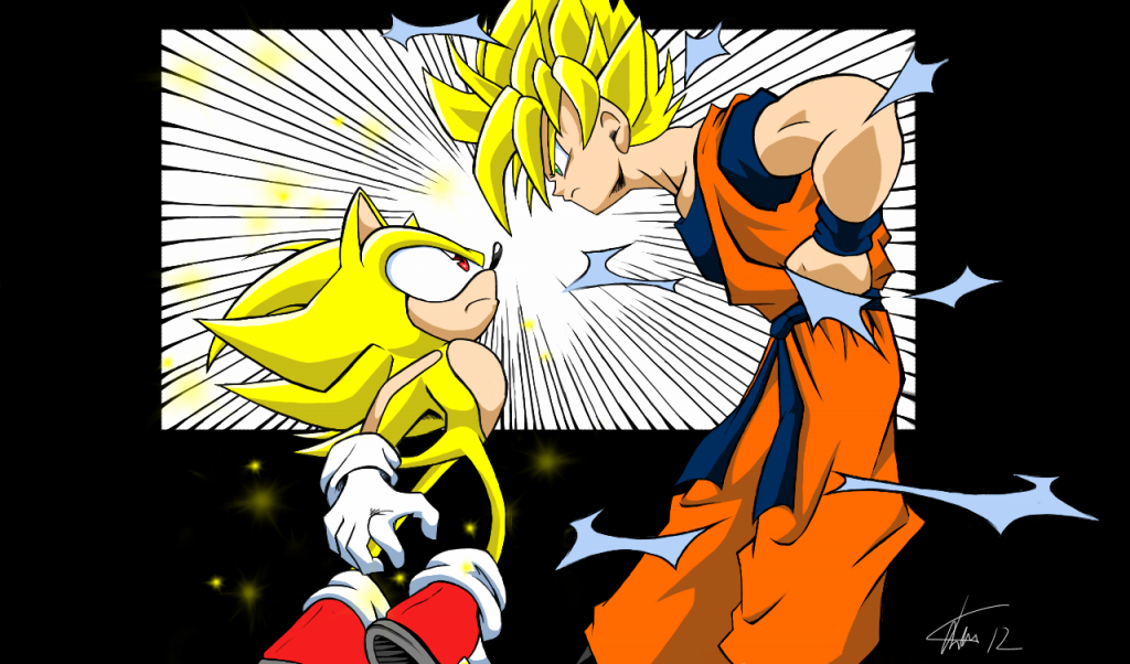Goku vs Sonic